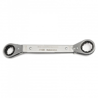 GEARWRENCH 1/2 in x 9/16 in 12 Point 25° Offset Laminated Double Box ...