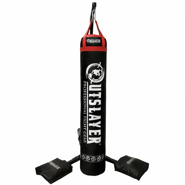 Outslayer Muay Thai Stand w/FILLED SAND BAGS