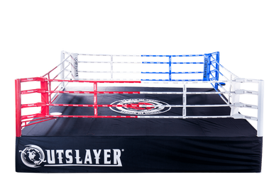 Outslayer Heavy Duty Deluxe Silent Boxing Ring 20' x 20' Low Boy