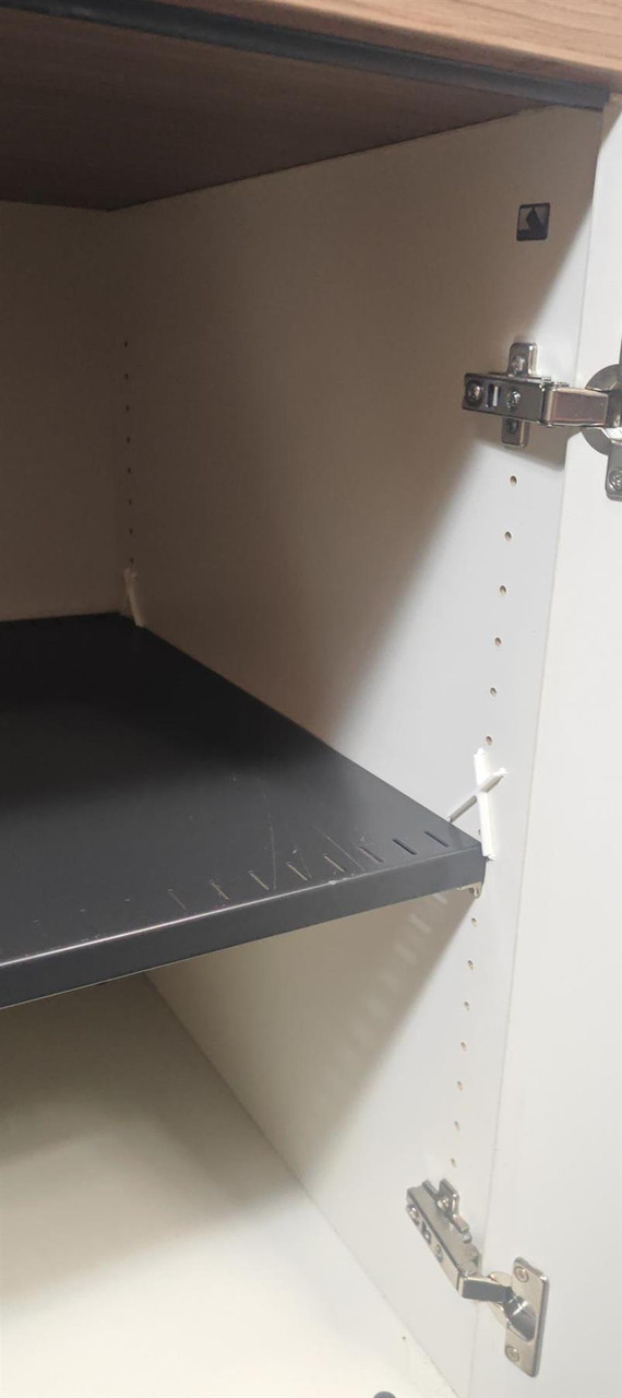 Walnut And White Storage Unit (73F-B02-879) - TRACOuk