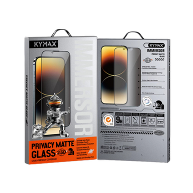 KYMAX Privacy Matte Glass(clear version) for Iphone