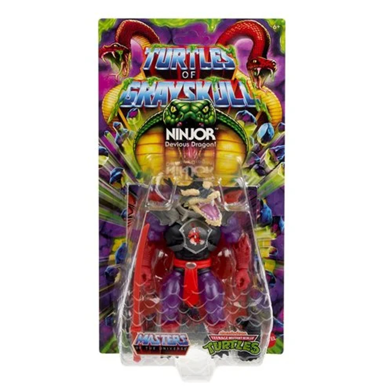 Masters Of The Universe Origins Turtles Of Grayskull Ninjor Action