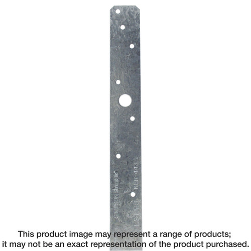 Simpson Strong-Tie LSTA18 LSTA 1-1/4 in. x 18 in. 20-Gauge Galvanized ...