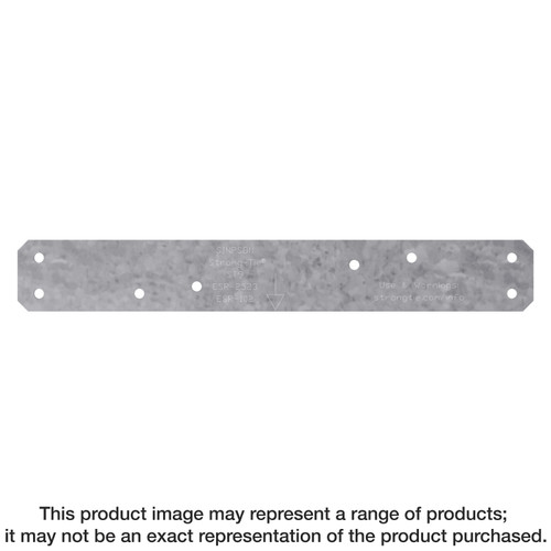Simpson Strong-Tie ST18 ST 17-3/4 in. 16-Gauge Galvanized Strap Tie ...