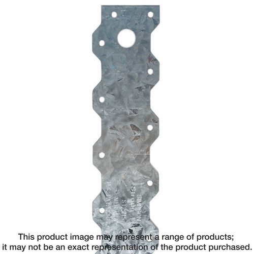 Simpson Strong-Tie ST2215 ST 16-5/16 in. 20-Gauge Galvanized Strap Tie ...