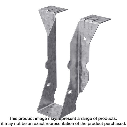 Simpson Strong-Tie PF24 PF 18-Gauge Galvanized Post Frame Hanger for ...