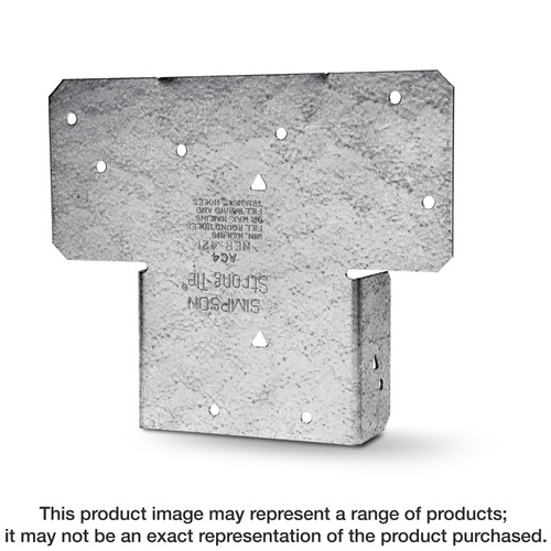 Simpson Strong-Tie AC4 AC Galvanized Adjustable Post Cap for 4x - Shorpioen