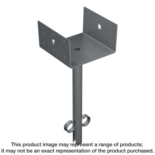 Simpson Strong-Tie EPB44A EPB Galvanized Elevated Post Base for 4x4 ...