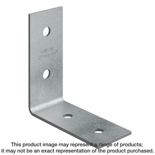 Simpson Strong-Tie HL53 HL 5-3/4 in. x 2-1/2 in. Galvanized Heavy Angle ...