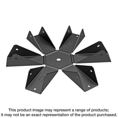 Simpson Strong-Tie APGT6 Outdoor Accents® Gazebo Tie for 2x Top of ...