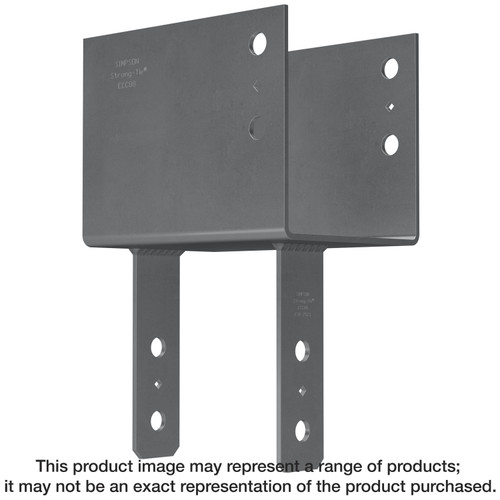 Simpson Strong-Tie ECC44 ECC End Column Cap for 4x Beam, 4x Post ...