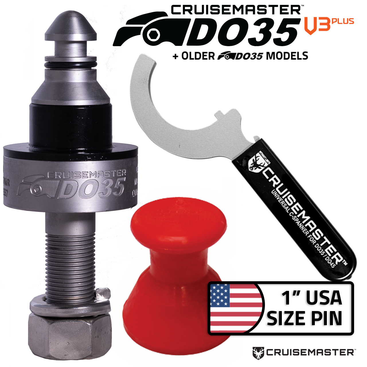 Cruisemaster US Tow Pin - DO35 Kit