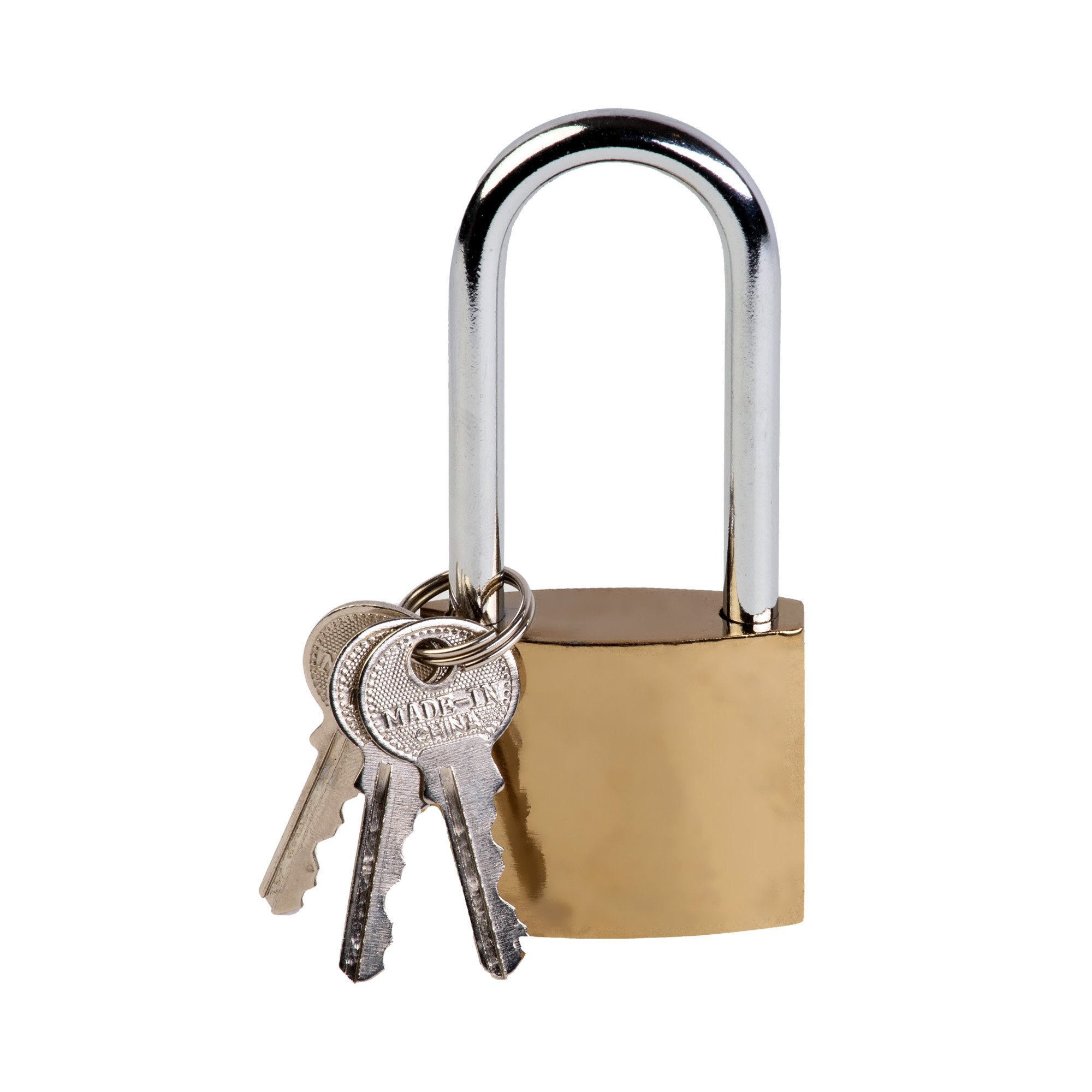 STEEL PADLOCK WITH KEYS