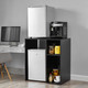 MINI FRIDGE DORM STATION - BLACK