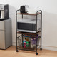 MINI FRIDGE DORM STATION - BLACK