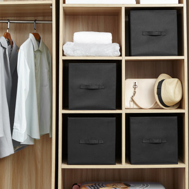 FOLD UP CUBE (4-PACK) - BLACK