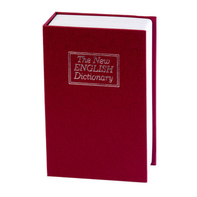 HIDDEN DICTIONARY BOOK SAFE - ASSORTED COLORS