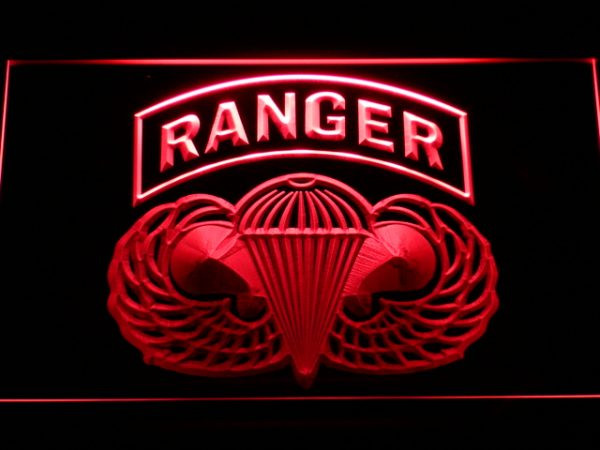 US Army Ranger Parawings LED Sign