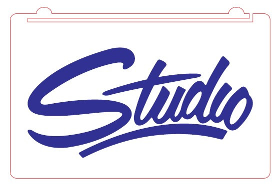 Studio LED Sign: Premium Acrylic & LED Lights
