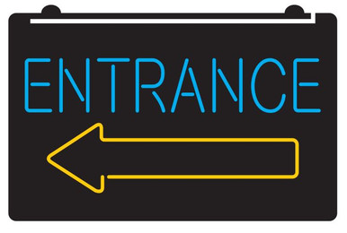 2 Color Entrance LED Sign