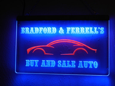 3D engraved custom made acrylic LED Custom LED Sign