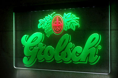 Custom Grolsch Acrylic LED Sign