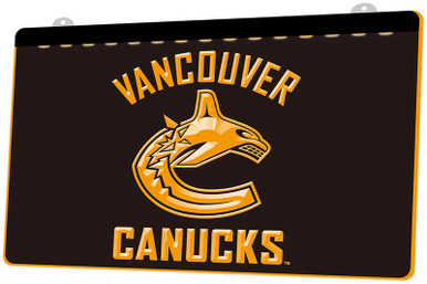 Vancouver Canucks Sign: Acrylic LED Display