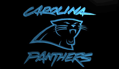 Carolina Panthers Light Acrylic Led Sign Best Quality