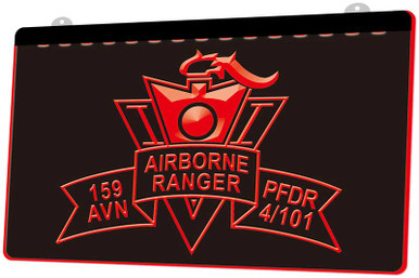 Airborne Ranger Acrylic LED Sign