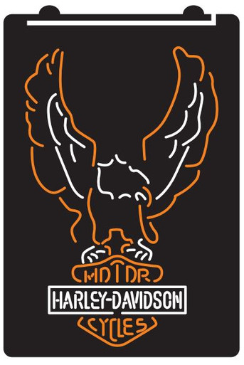 Custom Harley Davidson LED Sign Harley Davidson Lighted Sign
