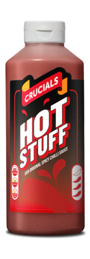 Crucial Hot Chilli - Hot Stuff! Sauce 500ml