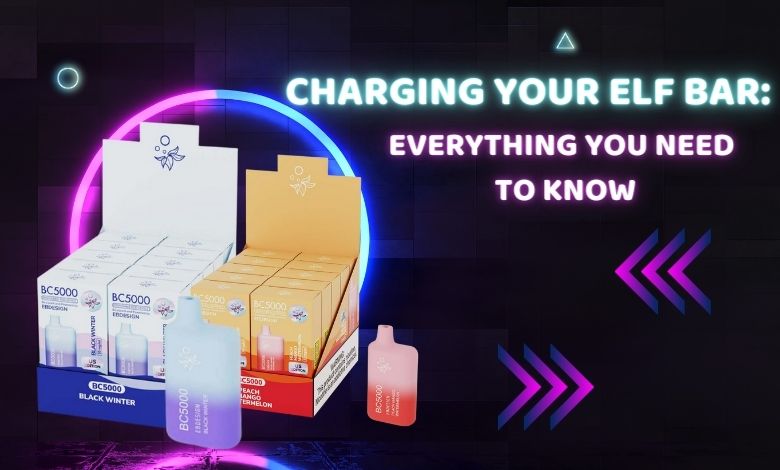 Everything about Charging Your Elf Bar - Vape More Inc