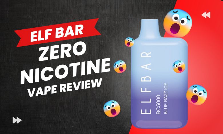 ELF Bar Zero Nicotine Vape Review - Vape More Inc - Vape More Inc