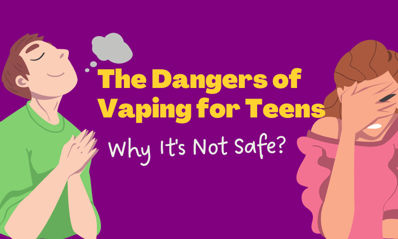 Why vaping is not safe for Teens - Vape More Inc