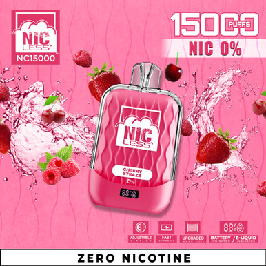 Nic Less NC15000 Puffs 0% Nic Disposable Vape