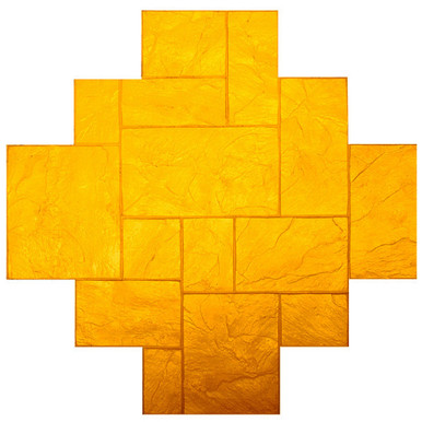 ROTATING ASHLAR ITALIAN SLATE (48 X 48) - Moon Decorative Concrete