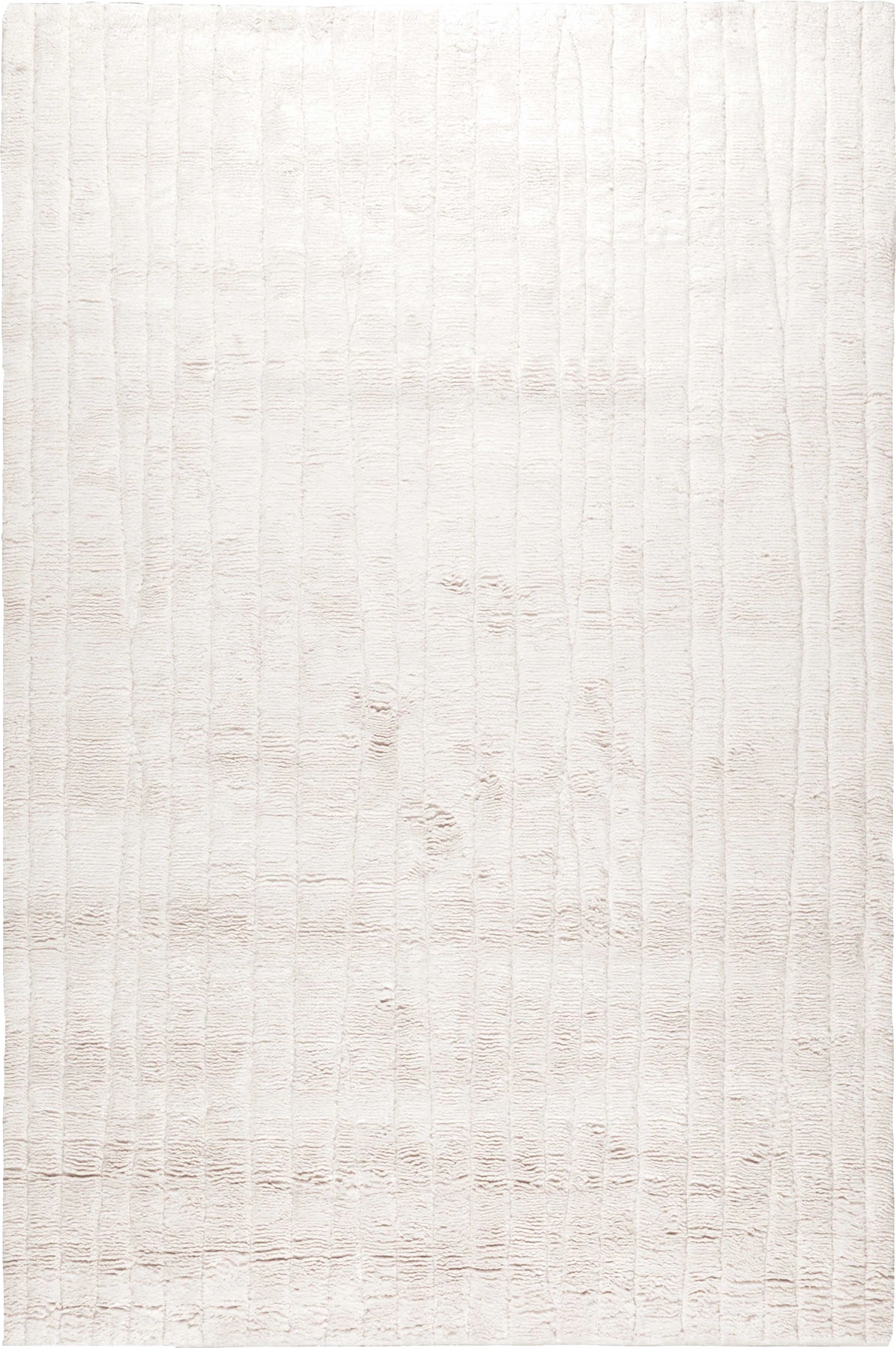 Coco Natural Handknotted Merino Wool Cut Pile & Carving rug