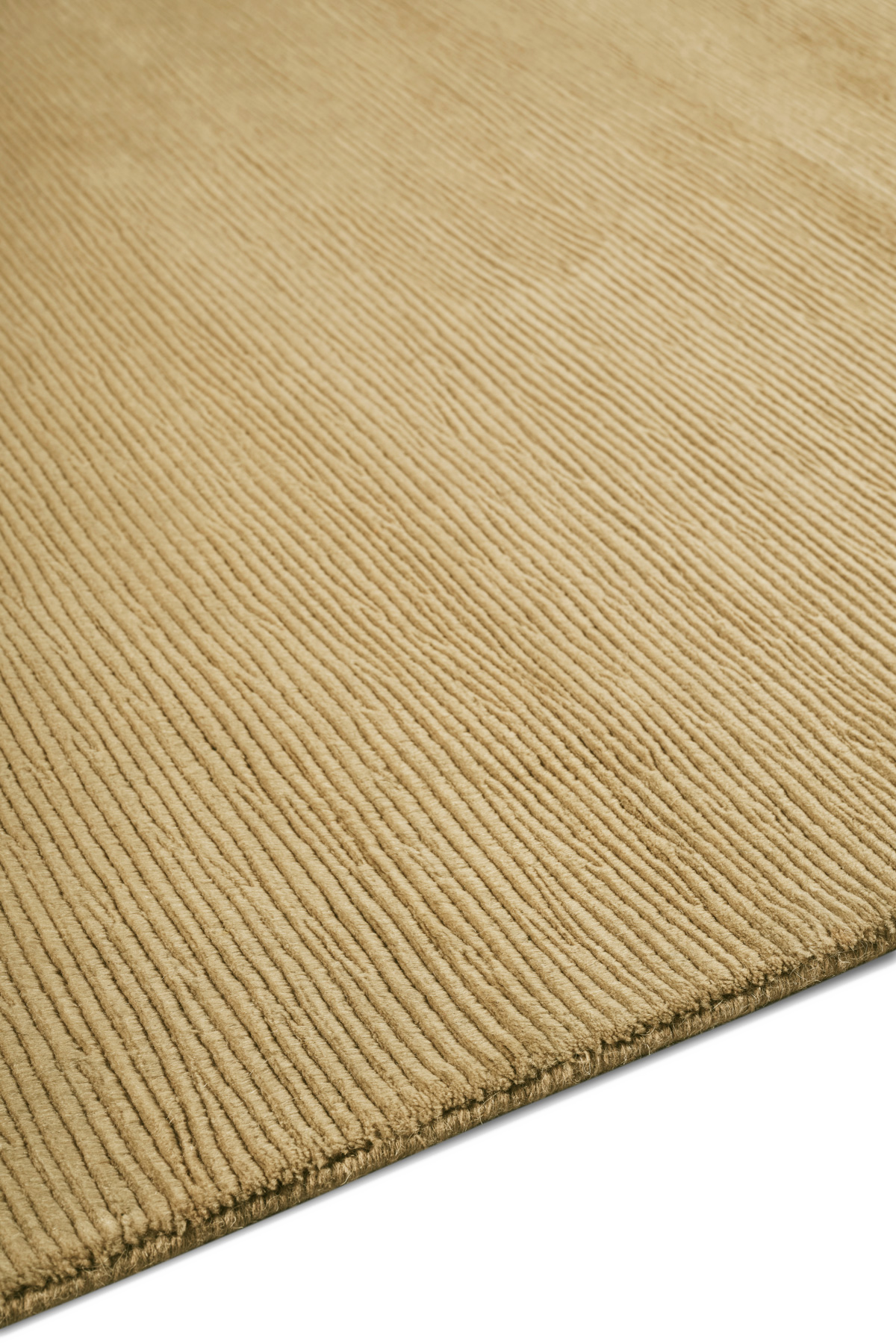 Ripple Mohair Fawn Cut Pile & Carving rug