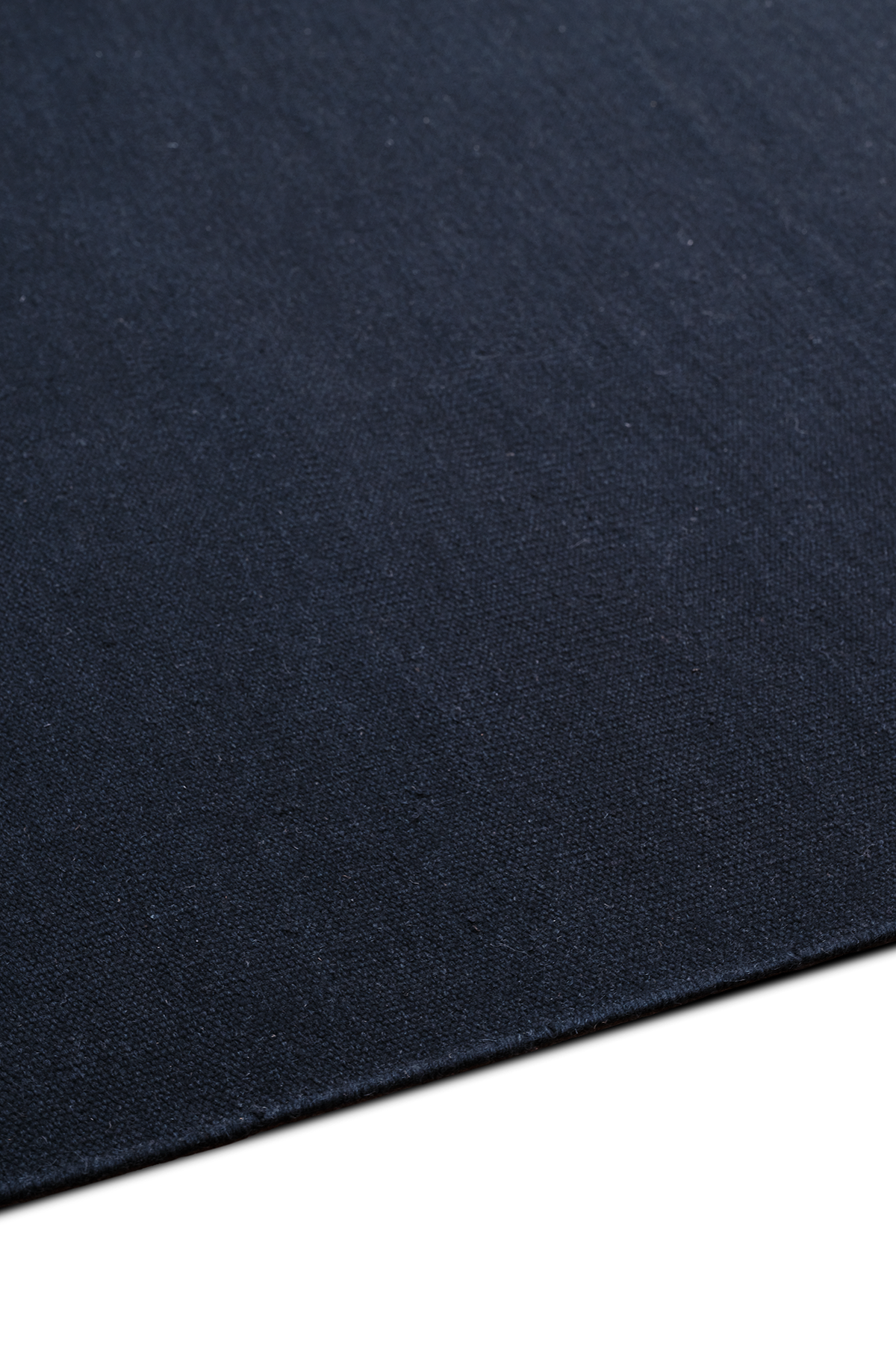 Flatweave Handcarded Wool Midnight Woven rug