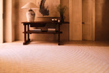 Sono Shell Handloomed Tibetan Wool Cut Pile & Carving rug