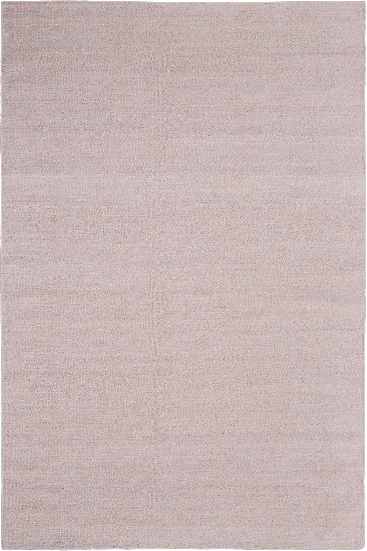 Flatweave Handcarded Wool Ecru Woven rug