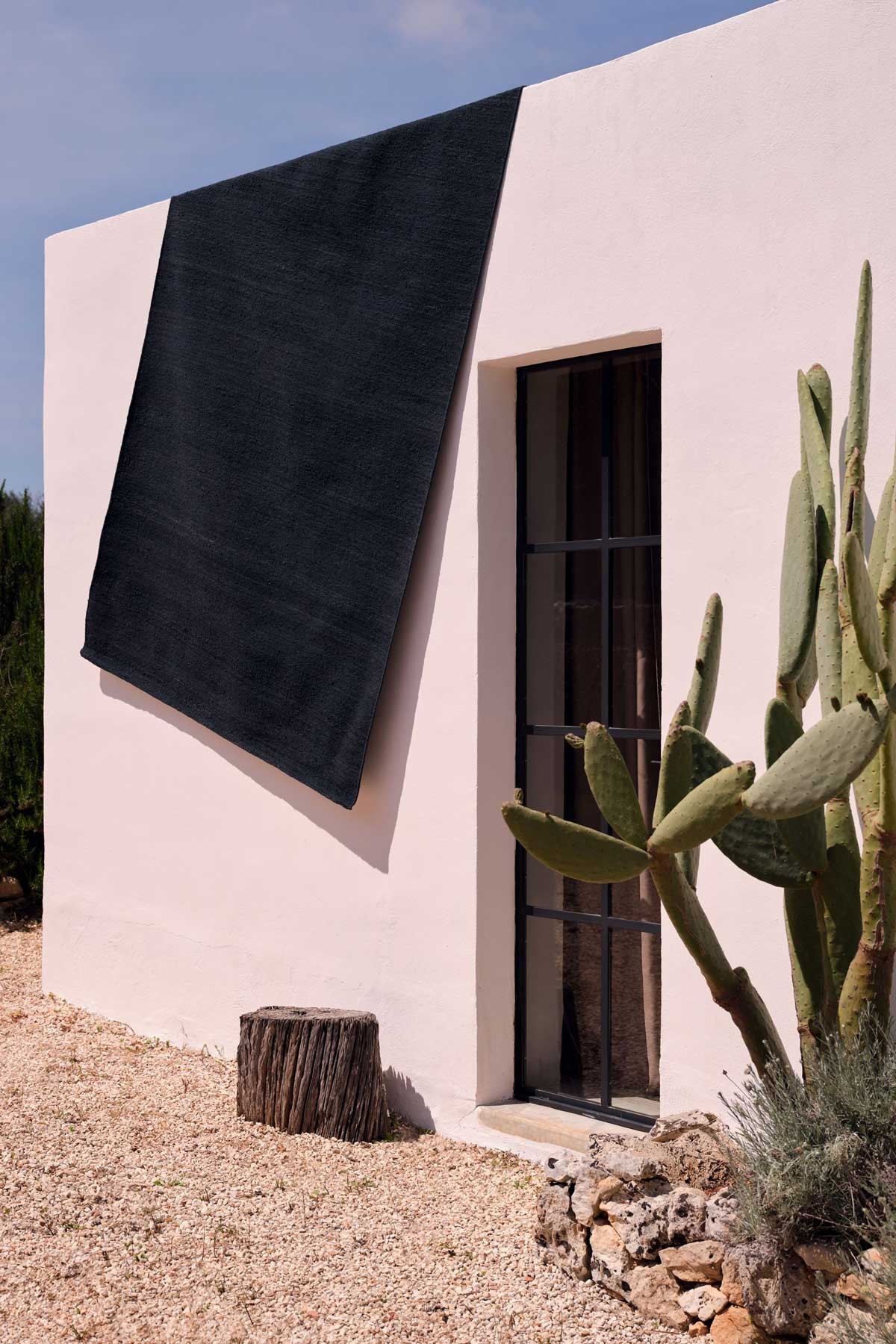 Flatweave Handcarded Wool Midnight Woven rug
