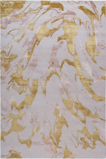 Echo Gold Tibetan Wool Cut Pile rug