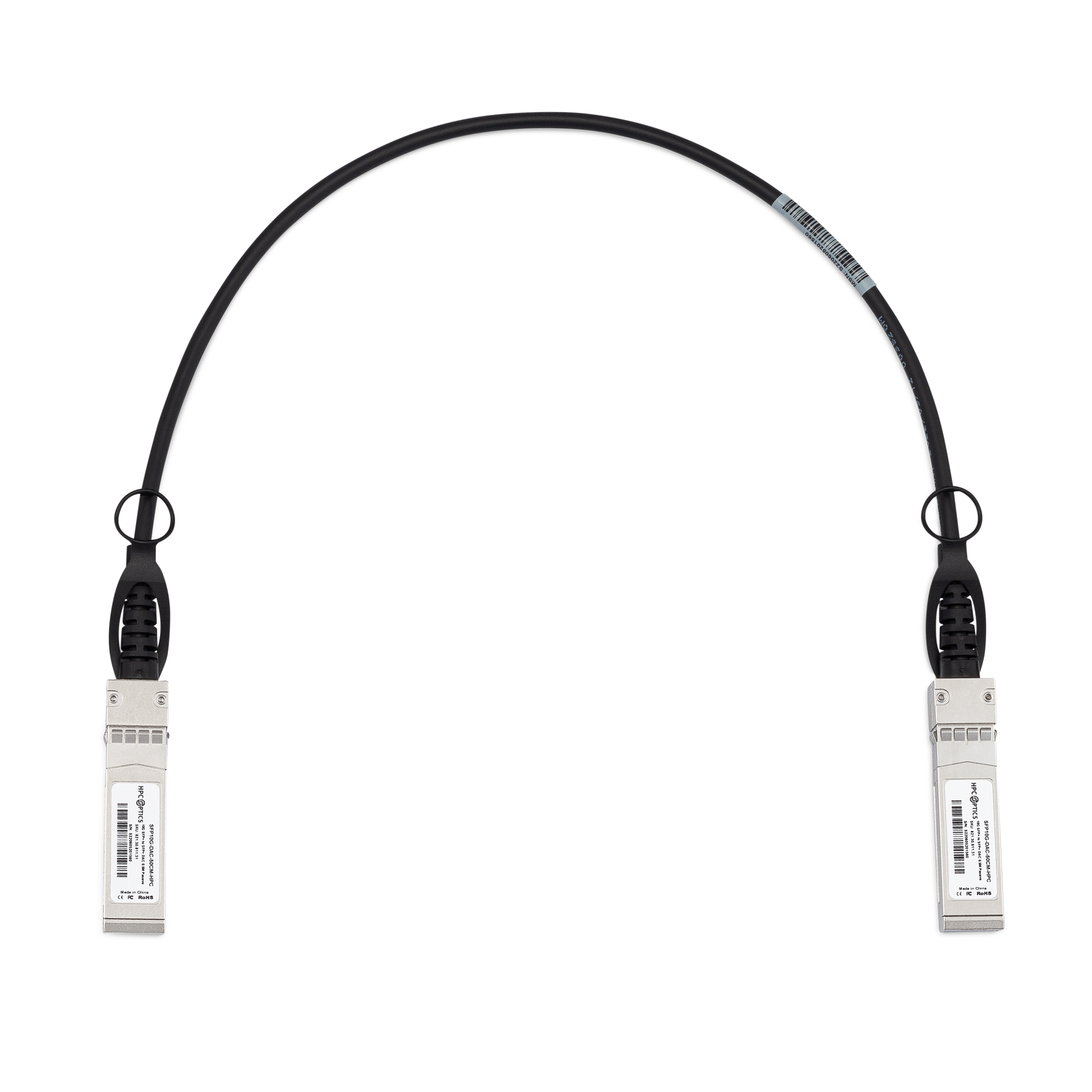 Fortinet Compatible SP-CABLE-ADASFP+05 0.5m SFP+ Twinax Cable
