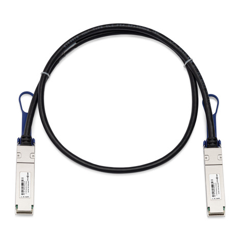 Fortinet Compatible FN-CABLE-QSFPDD-DAC-0B 400G QSFP-DD 50cm Twinax Cable