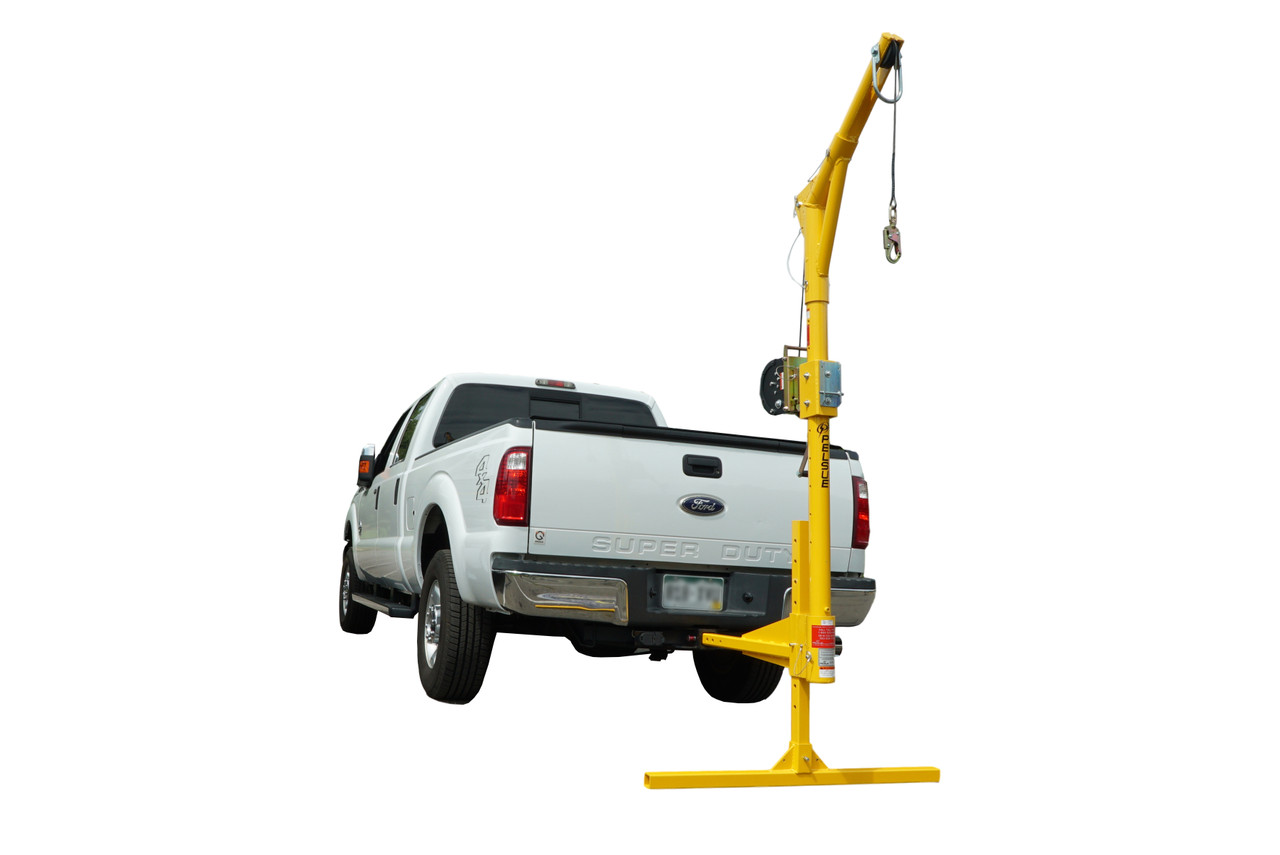 Pelsue Hitch-Mounted Davit Fall Protection System