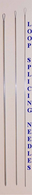 DaHo Products Loop Splicing Needles Set of 3 - Choose Size