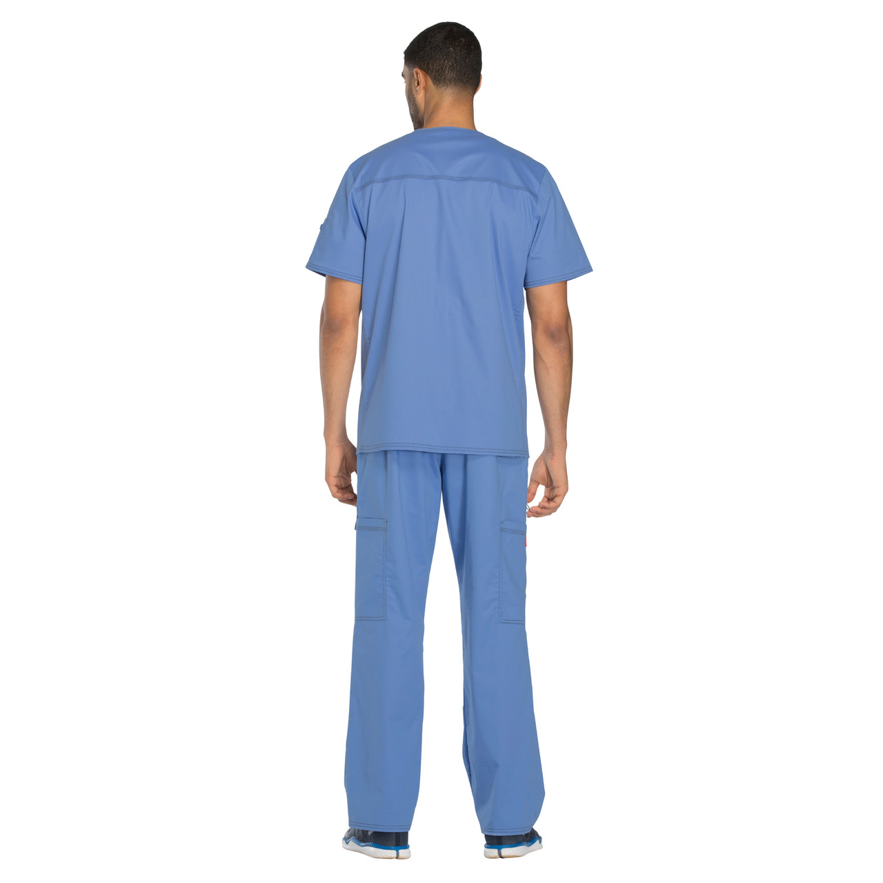 Dickies Gen Flex Mens Youtility V Neck Top And Cargo Pant Scrubs Set