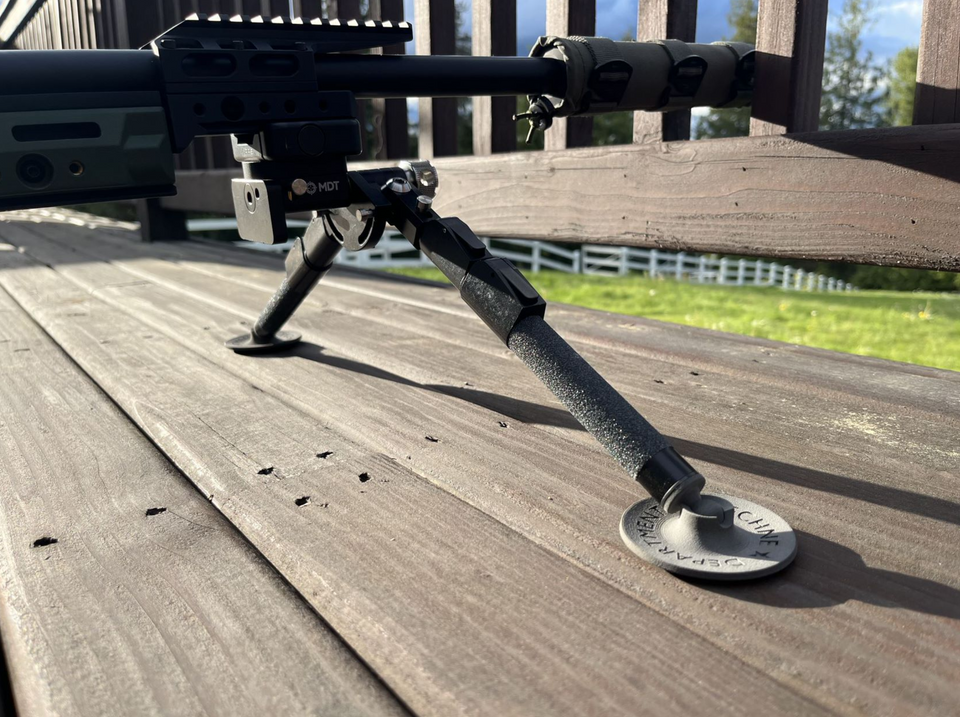 Feet and Reducing Sleeve for MDT Ckye-Pod Double & Triple Pull Bipod
