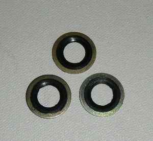 Metal/Rubberized Drain Plug Gaskets - HiPoTek